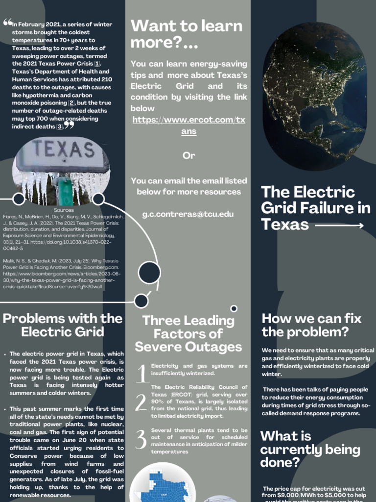 Electric Grid Failure in Texas 1 | PDF | Electrical Grid | Power (Physics)