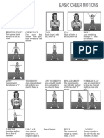 Basic Cheer Motions | PDF | Wellness