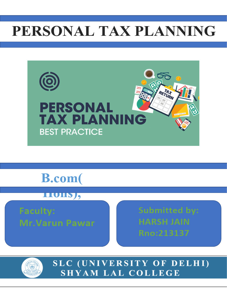 Vibhu Verma PTP Project Section 80c | PDF | Life Insurance | Insurance