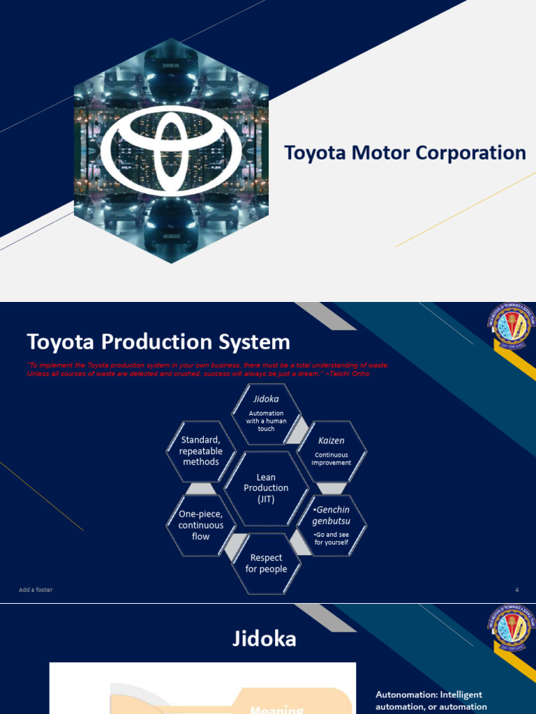 Group 6's Case Study On Toyota (Presentation) | PDF | Forecasting ...