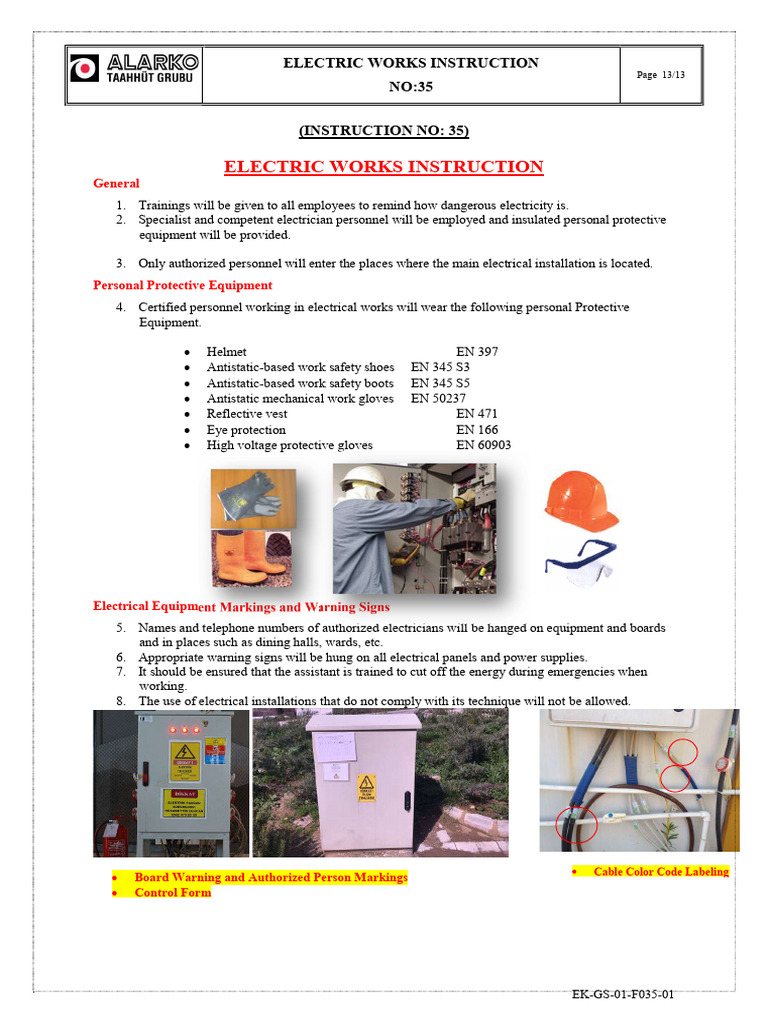Electric Works Instruction | PDF | Ac Power Plugs And Sockets ...
