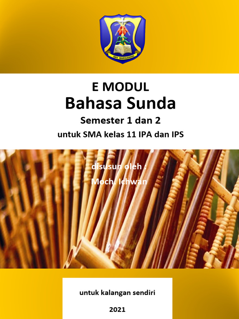 Modul Bahasa Sunda Kelas 11 Pdf