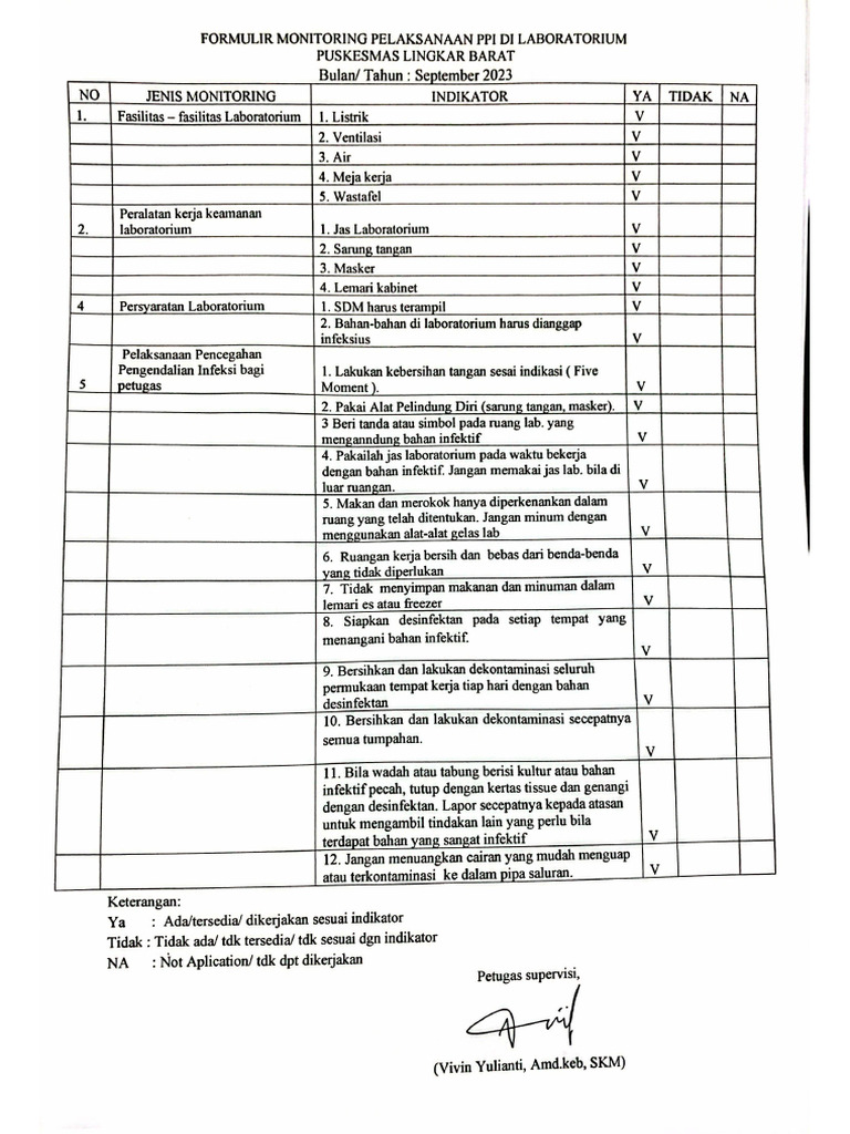 Form Monitoring Ppi | PDF