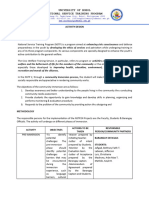 Activity Design Format | PDF | Career & Growth