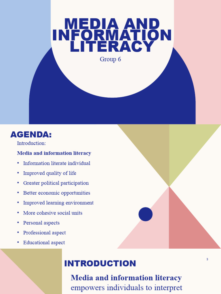 Media and Information Literacy | PDF | Information Literacy | Information
