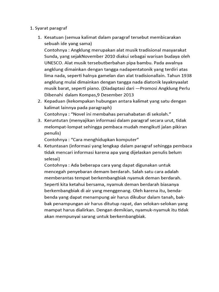 Latihan Paragraf | PDF