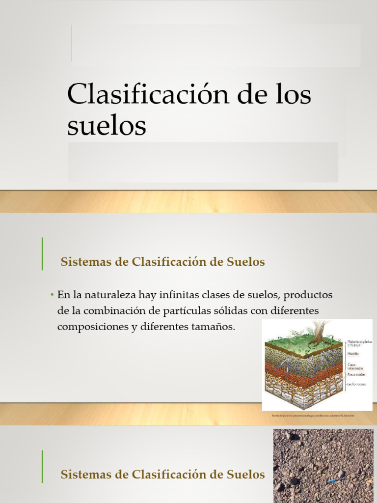Clasificacion de Los Suelos Sucs | PDF | Suelo | Porcentaje