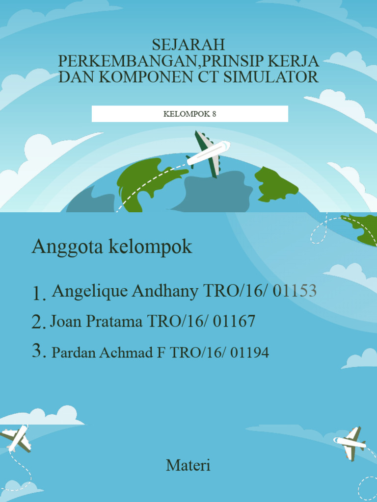 Sejarah dan Komponen CT Simulator | PDF | Teknologi & Rekayasa | Komputer
