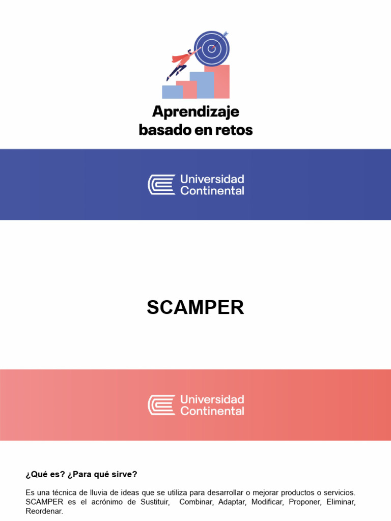 Scamper | PDF | Producto (Negocio) | Marketing