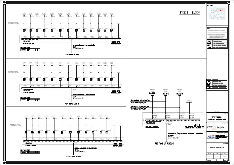 SLD-01 Single Line Diagram (1 of 11) | Download Free PDF | Electric ...