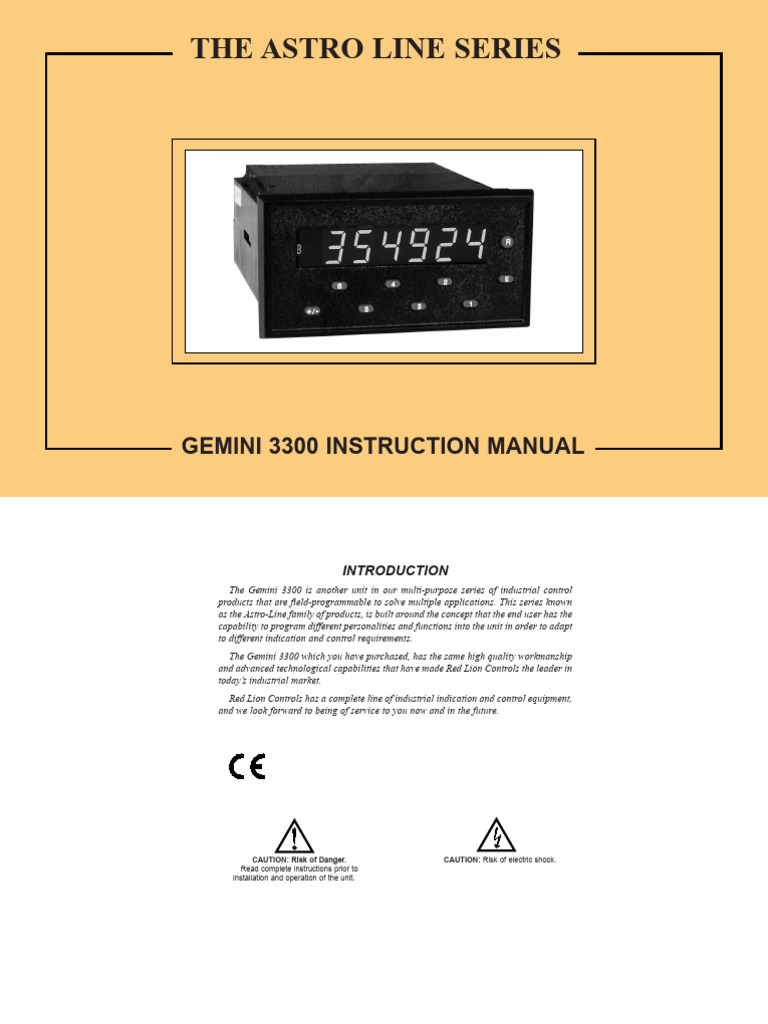 Gemini 33 (Manual) | PDF | Electronics | Computer Engineering