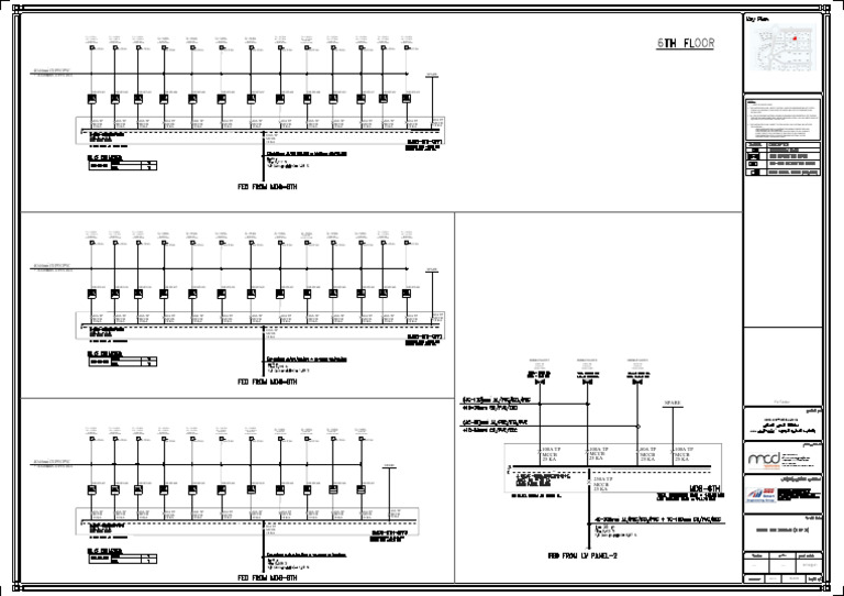 SLD-06 Single Line Diagram (6 of 11) | PDF | Electric Power ...