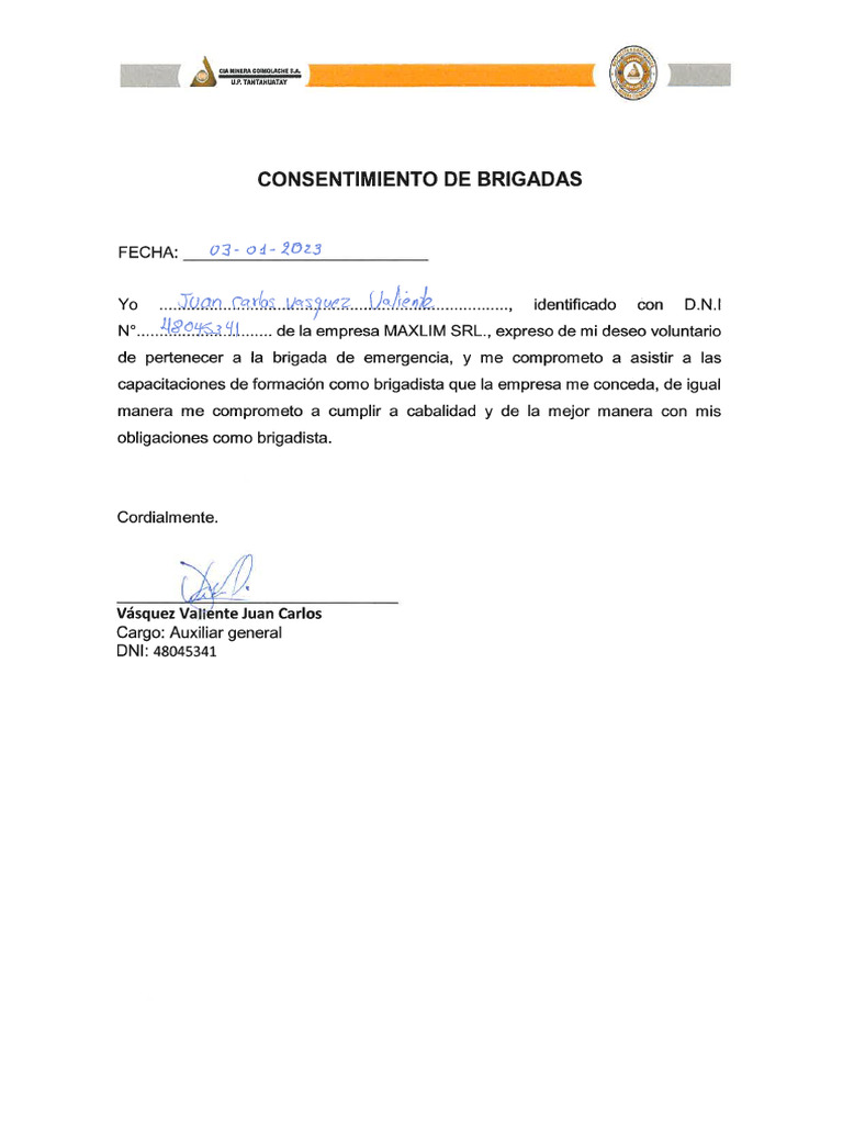 Juan Carlos Vasquez Valiente | PDF