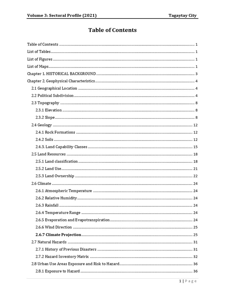 Ecological Profile | Download Free PDF | Earth Sciences