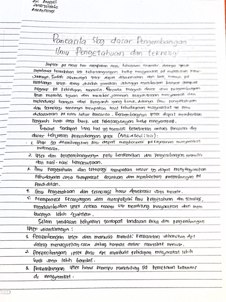 Pengembangan Iptek Ari Anggeli - Anes - 060 | PDF