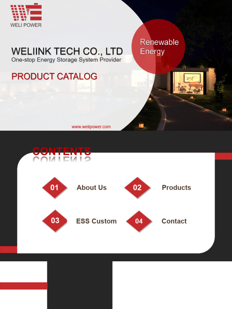Weli Product Catalog2022 | PDF | Energy Storage | Power Inverter