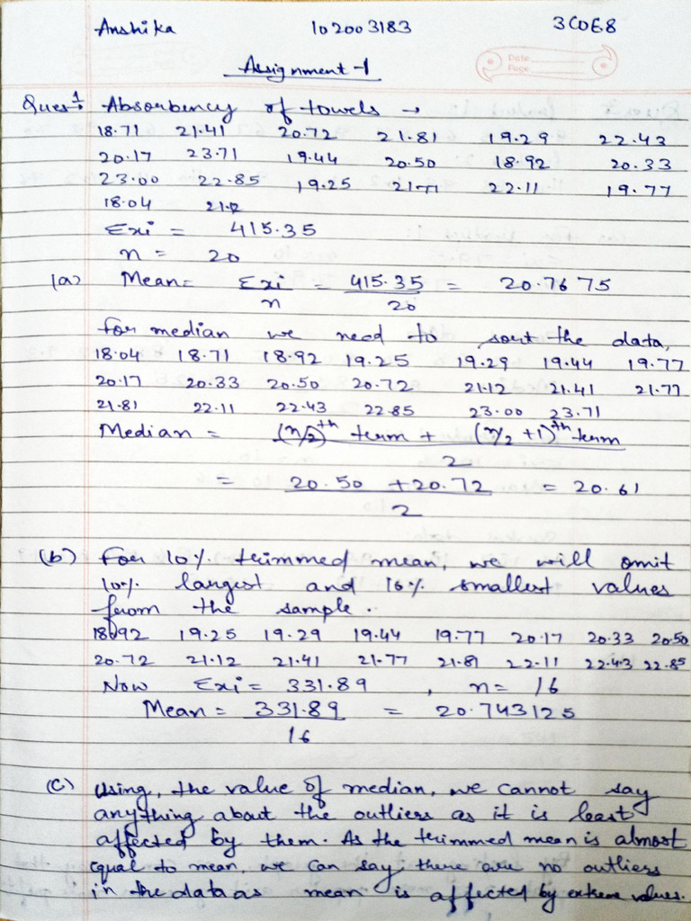 Practice Sheet 1 | PDF