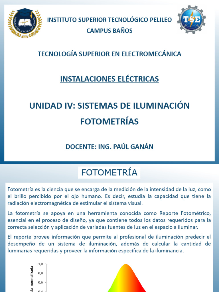 Clase Semana 16 - Instalaciones Eléctricas - 3A | PDF | Ligero | Metrología