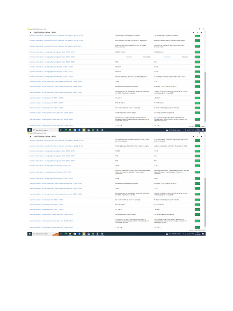 Financial Management - Module Assessments | PDF
