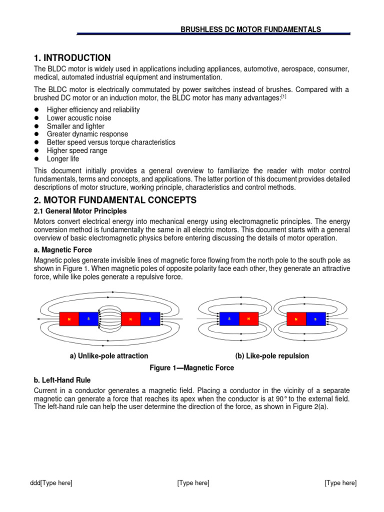 Brushless DC Motor Fundamentals | PDF | Electric Motor ... Brushless DC Motor Fundamentals | PDF | Electric Motor ...