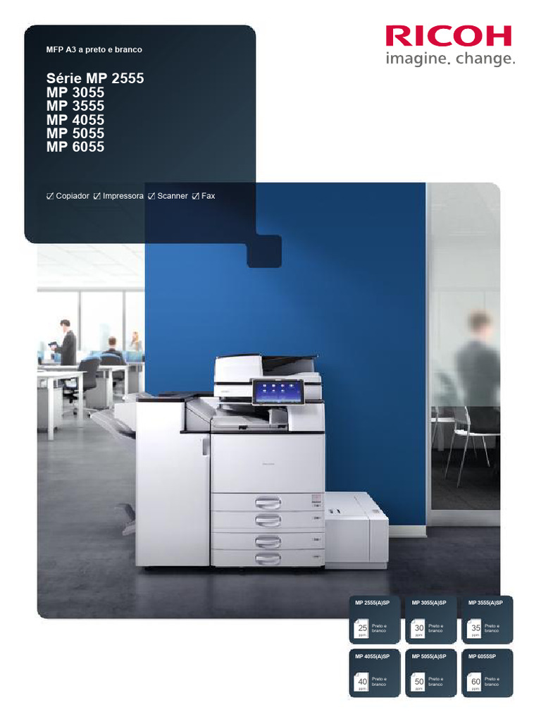 RICOH - MP 3555 SP ASP Catalogo | PDF | Aplicativo para celular ...