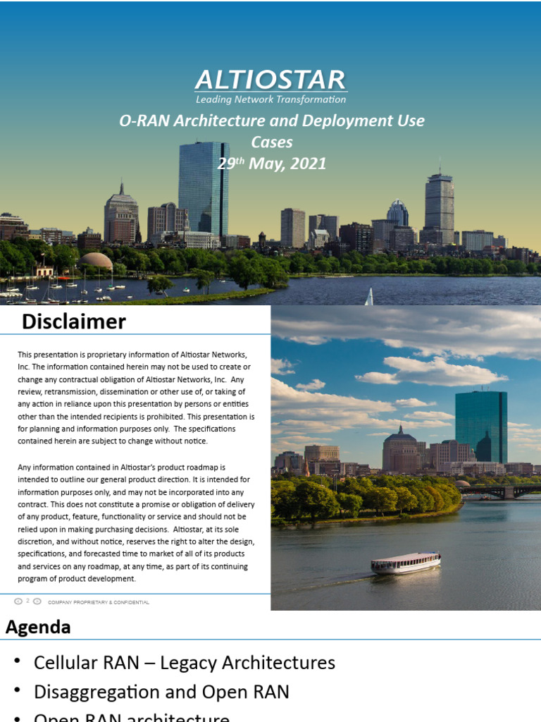 O Ran Architecture Deployment Pdf Cloud Computing Computer Network
