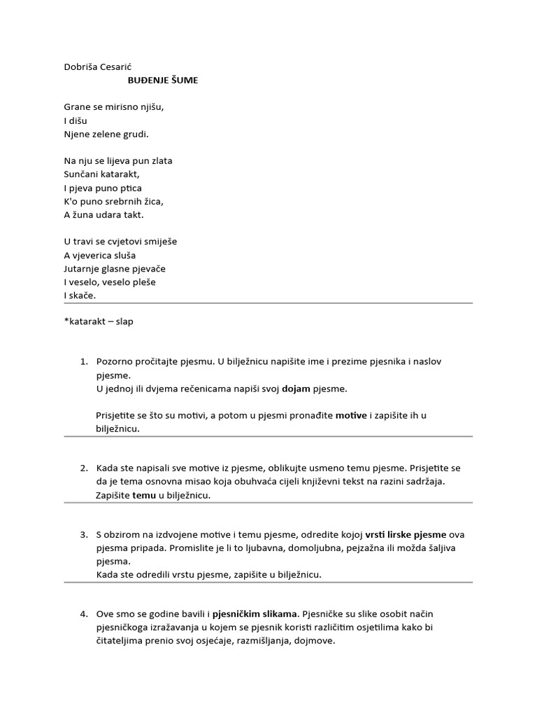 D. Cesaric Budenje Sume | PDF