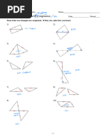 Triangle Congruence Worksheet Guide | PDF | Euclidean Geometry | Euclid
