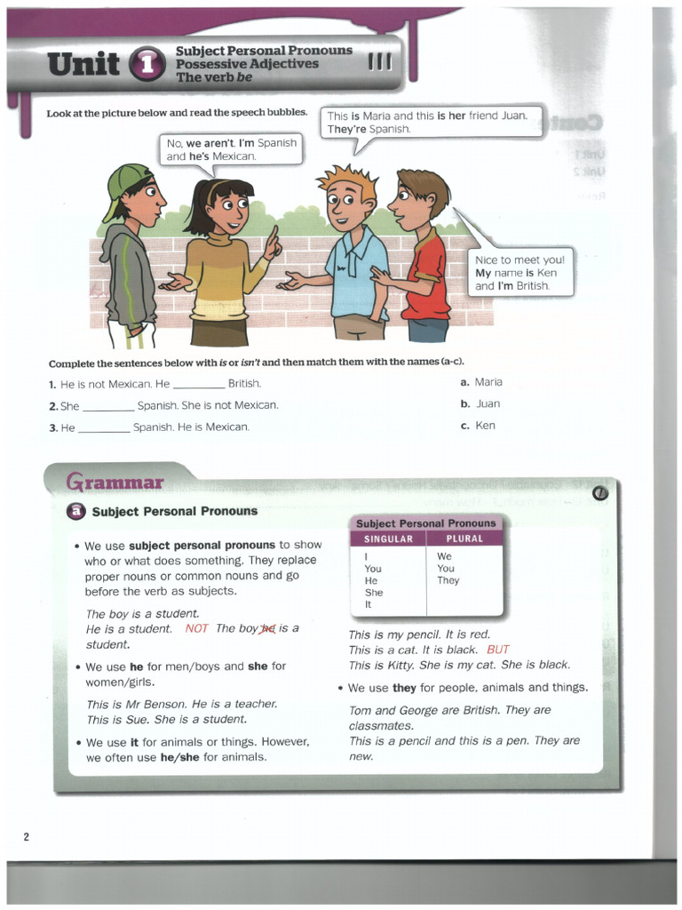 Angol 4 Oszt Grammar | PDF