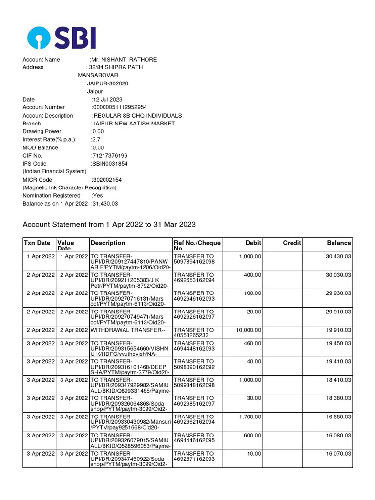 YUvr 4 Kdi S2 K0 Ycpa | PDF | Debits And Credits | Banking Technology