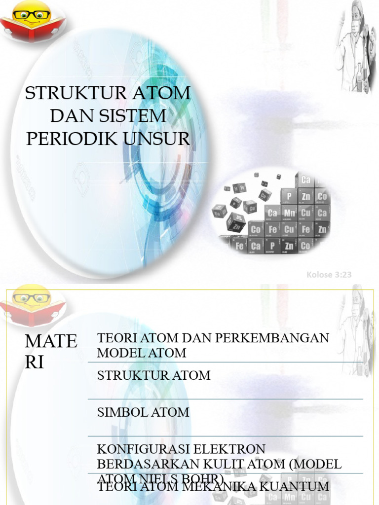 Power Point Bab 2 Struktur Atom | PDF | Sains & Matematika