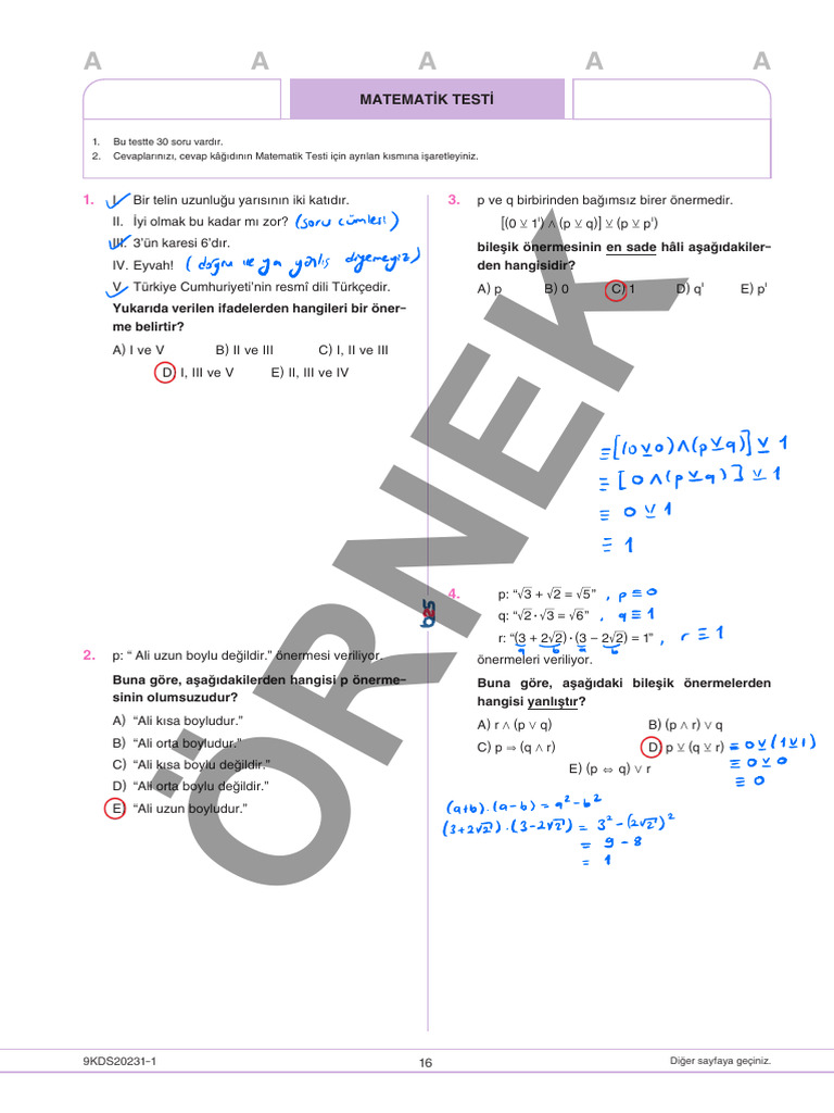 Mock Exam | PDF