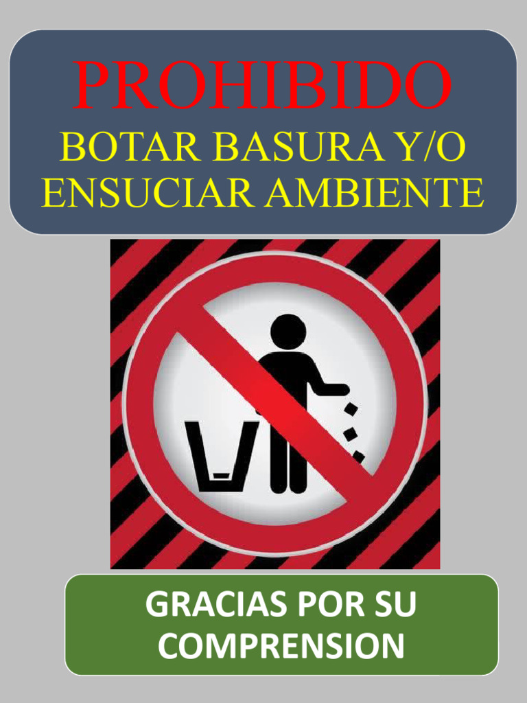 Prohibido Ensuciar | PDF