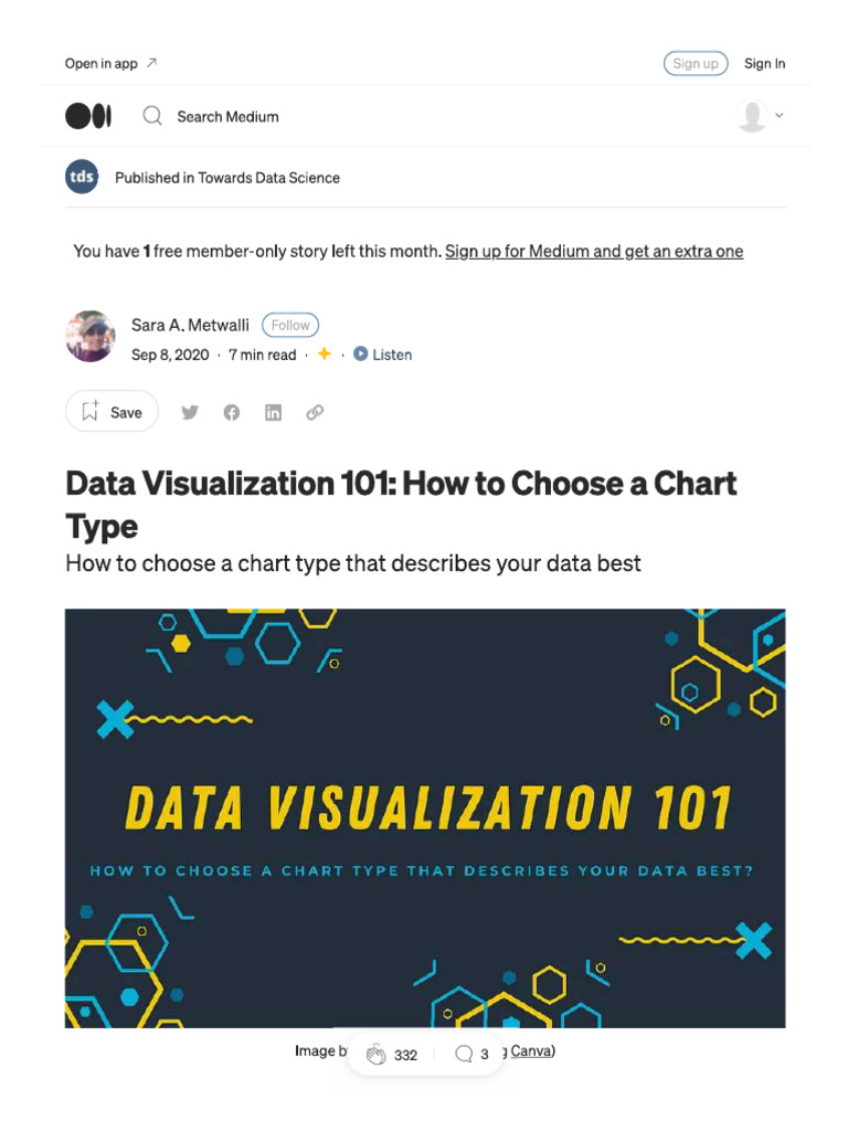 Choosing A Chart Type | PDF