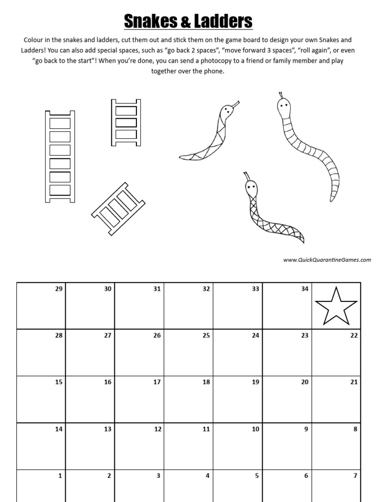 Snakes Ladders PDF 1 | PDF