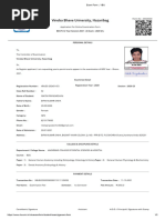 Exam Form - VBU | PDF