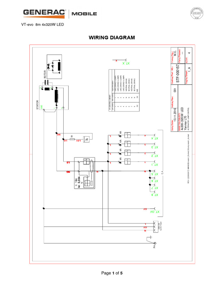 VT-evo 8m LED Wiring Diagram | PDF | Electromagnetism | Components