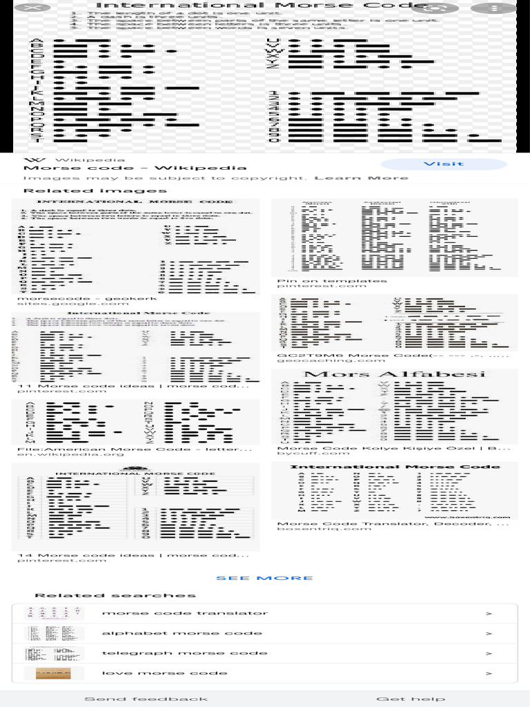 Morse Code - Google Search | PDF