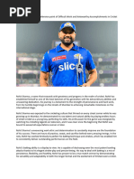 Rohit Sharma | PDF