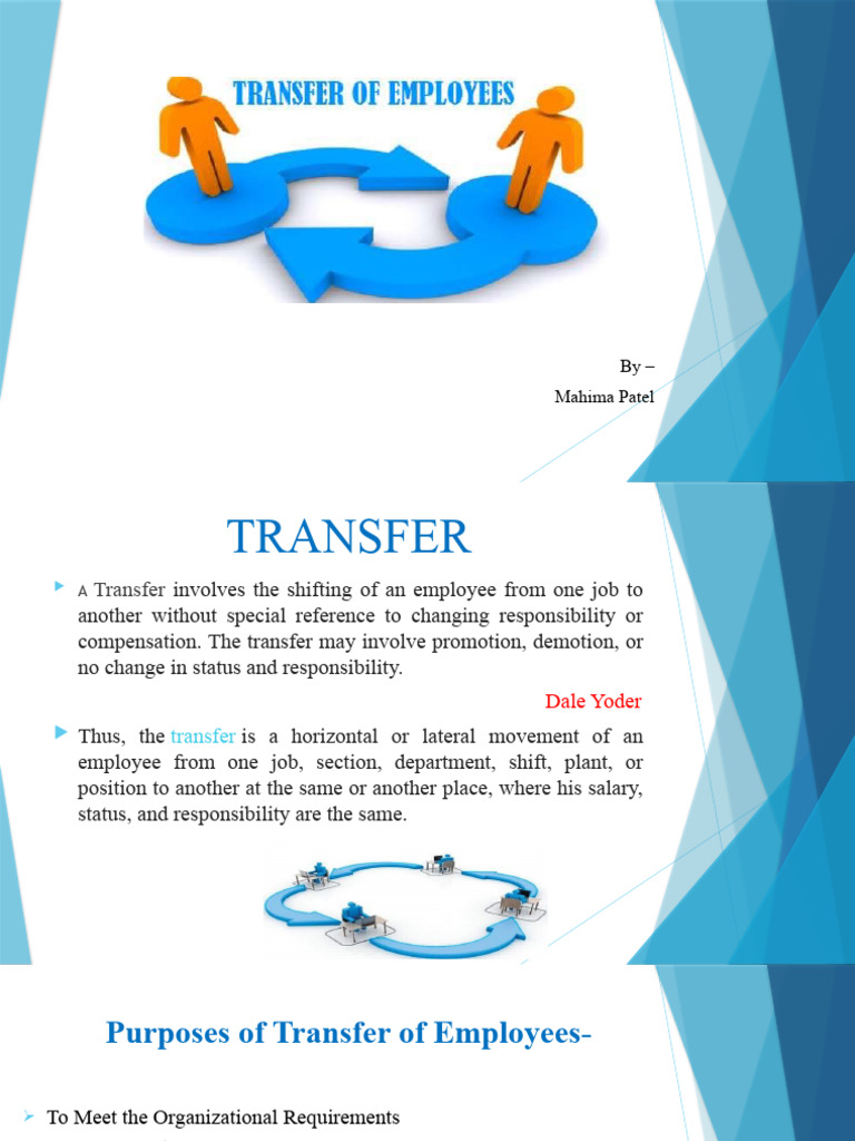 Transfer | PDF | Employment | Layoff