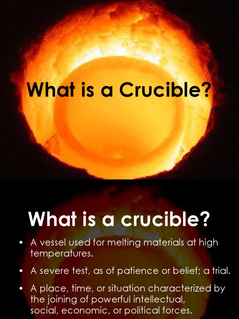 What Is A Crucible | PDF | General Fiction
