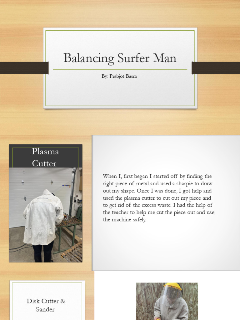 Balancing Surfer Man 1 | PDF | Drill | Welding