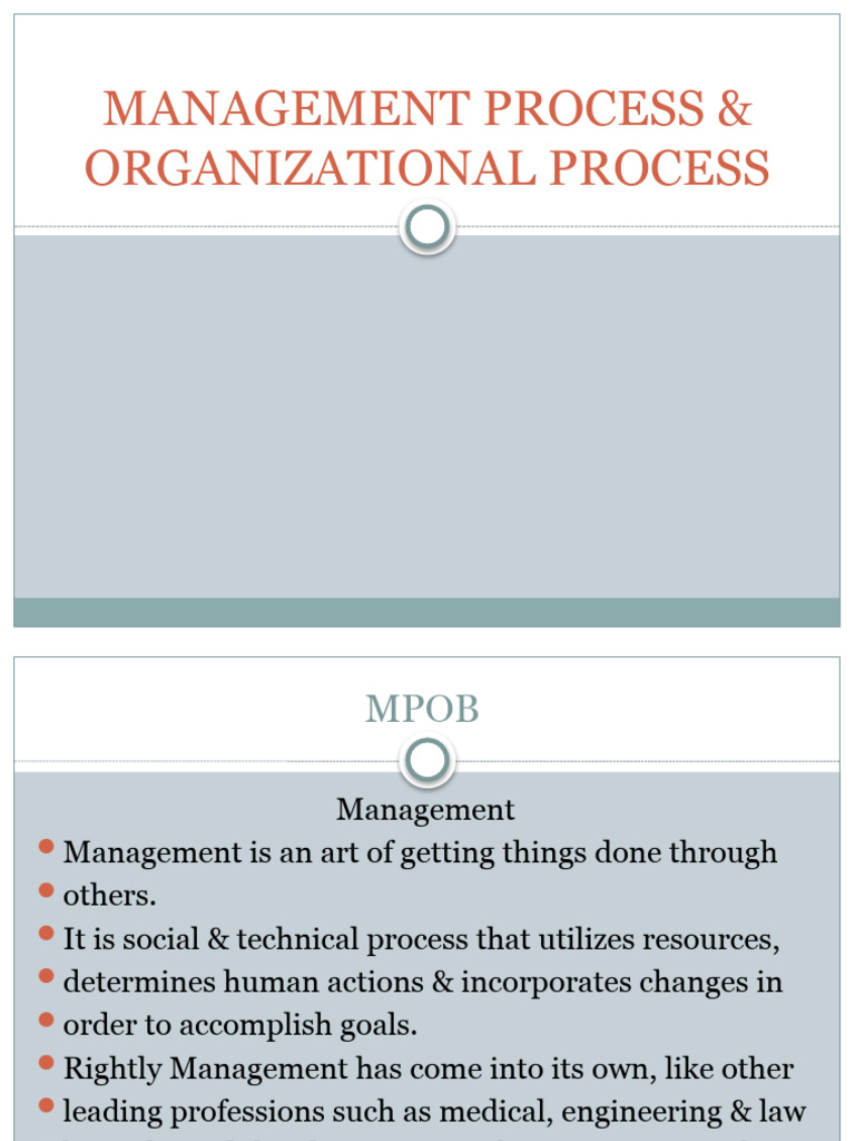 Mpob Notes | PDF | Policy | Goal