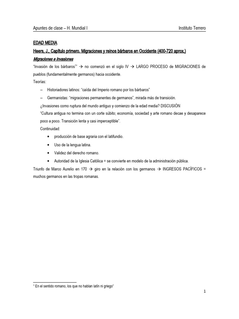 Apuntes Edad Media | PDF | Edades medias Apuntes Edad Media | PDF | Edades medias