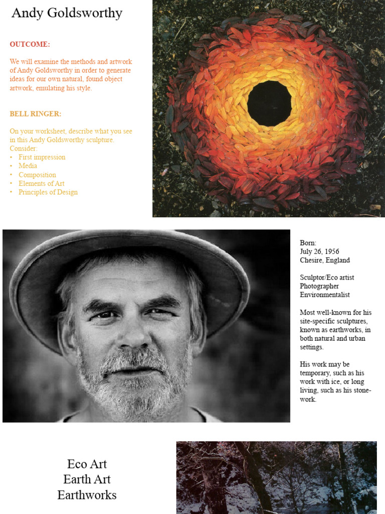 SD5 - Andy Goldsworthy Planning 2 | PDF