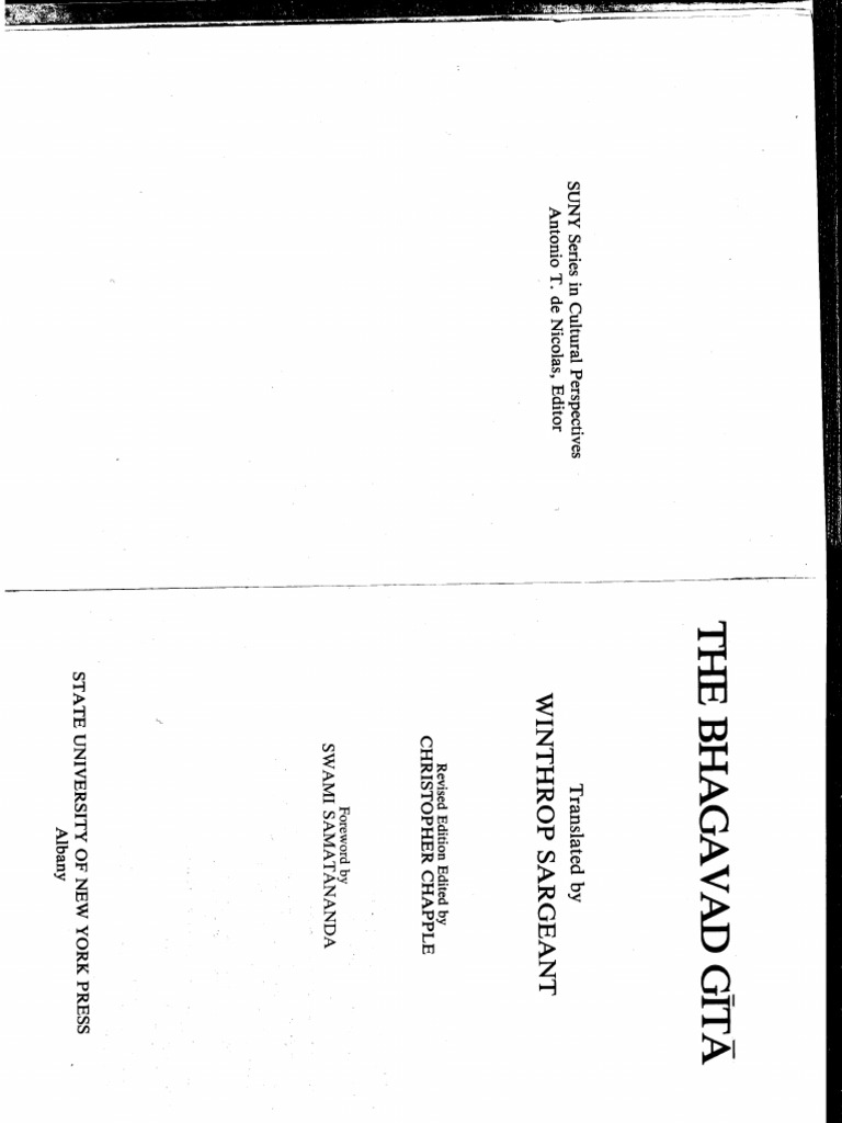 Bhagavad Gita - Chapter 2 | PDF Bhagavad Gita - Chapter 2 | PDF