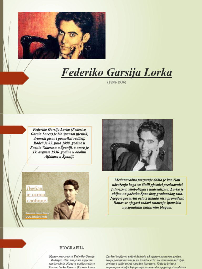 Federiko Garsija Lorka | PDF