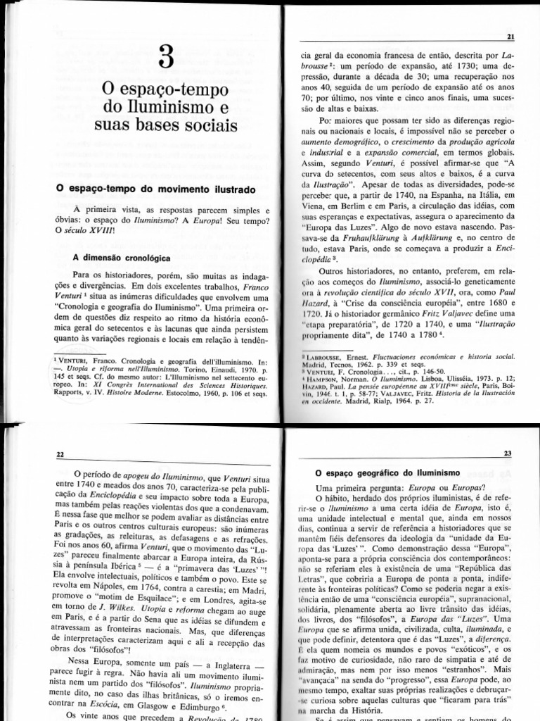 Texto 3 - FALCON Francisco Jos Calazans. Iluminismo Parte 2 | PDF | Science | Iluminismo