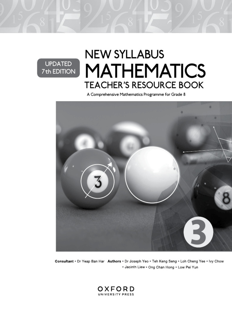 New Syllabus Mathematics Book 3 | PDF | Equations | Numbers