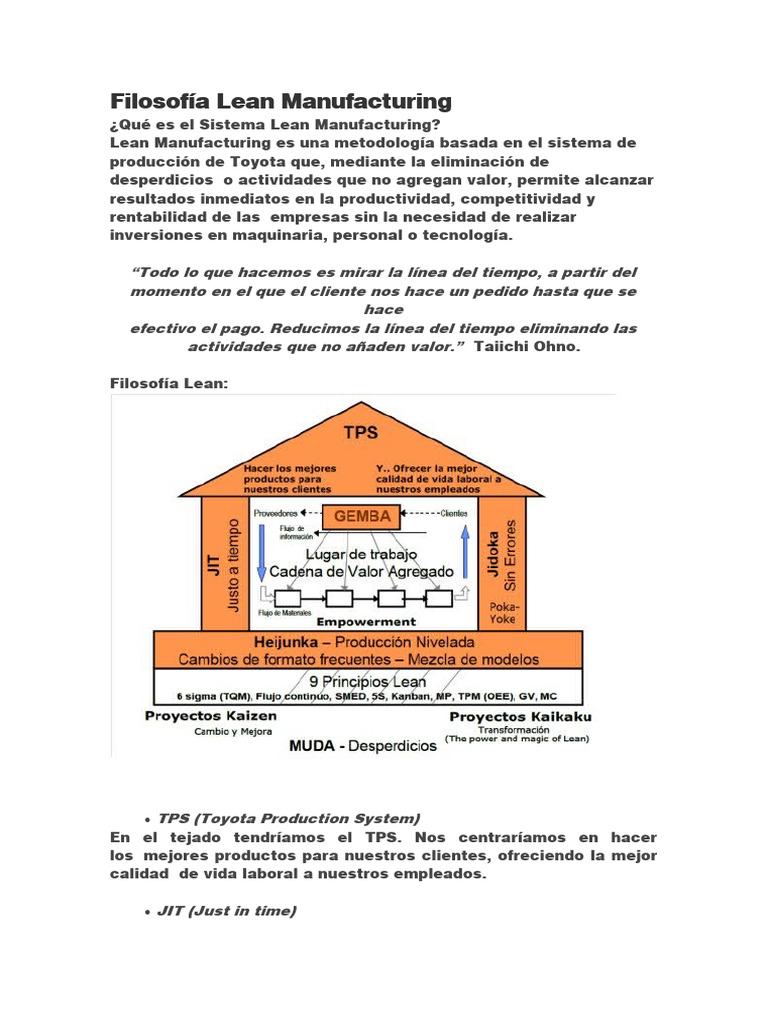 Lean Manufacturing 3 | PDF | Lean Manufacturing | Ingeniería